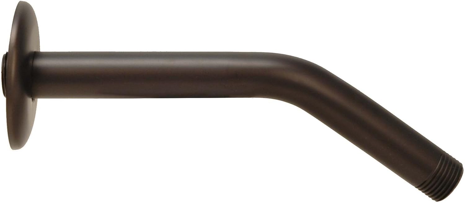 8-Inch Shower Arm and Flange Universal Showering Component, 1 Piece ...