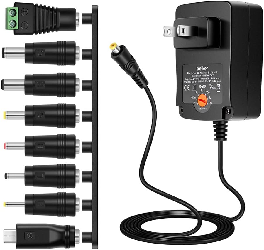 Amazon.com: K-Mains AC Adapter Power Supply 7.5V DC (Positive Inside ...