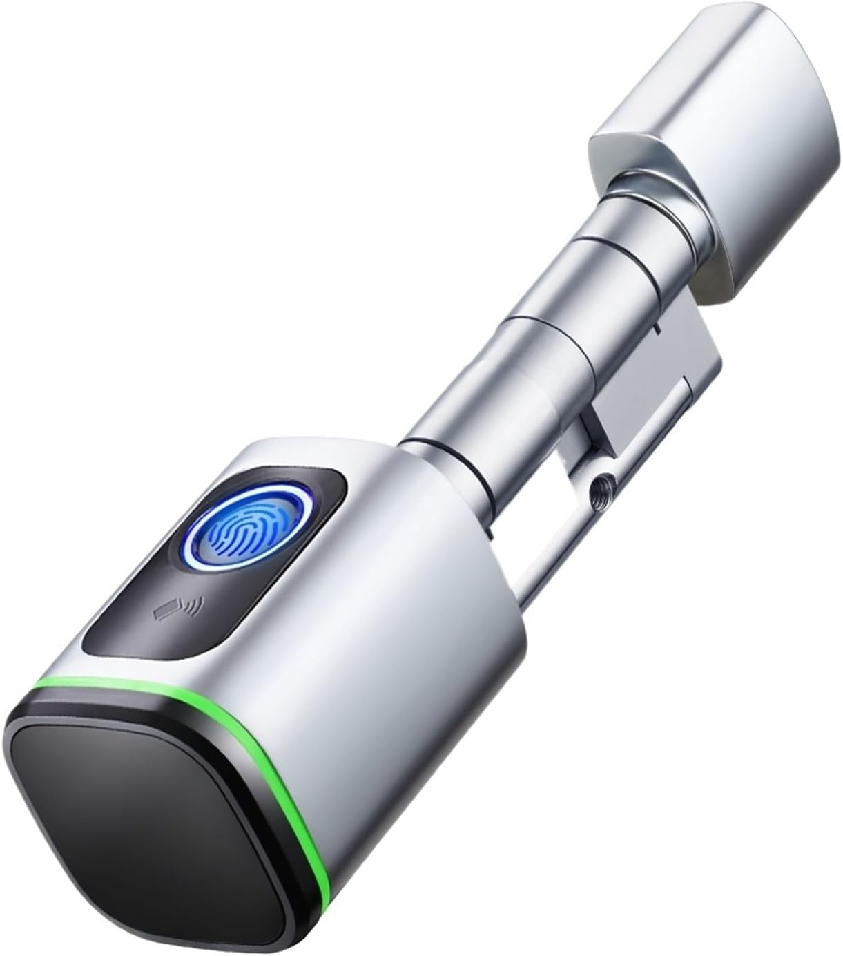 Euro Profile Lock Body Compatible Electronic Cylinder Tuya BLE APP ...