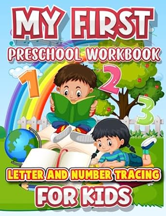 My First Preschool Workbook Letter And Number Tracing Book For Kids ...