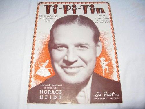 Amazon.com: TI-PI-TIN MARIA GREVER 1938 SHEET MUSIC SHEET MUSIC FOLDER ...