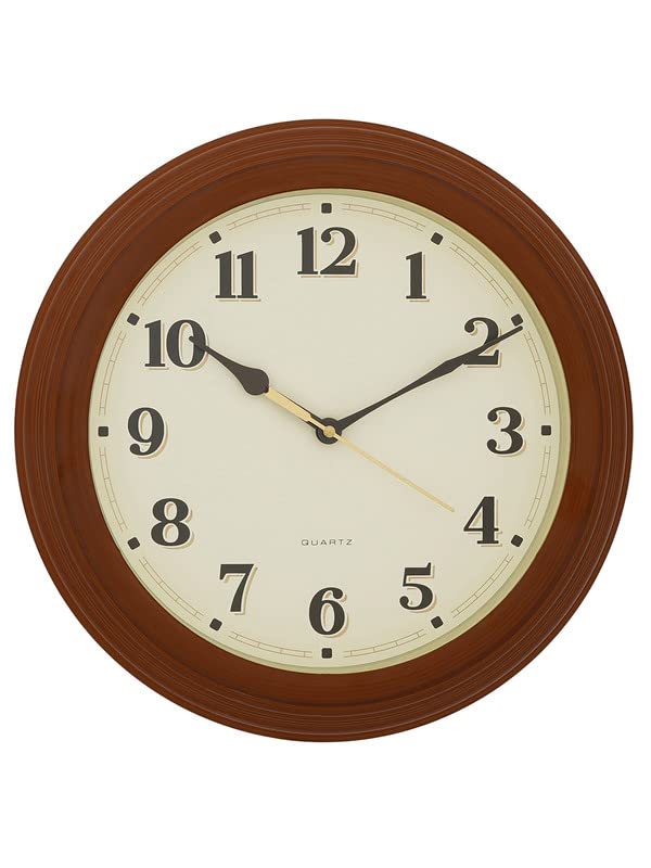Buy HERITAGE INDIA Elegant Plastic Round Analog Home Decor English ...