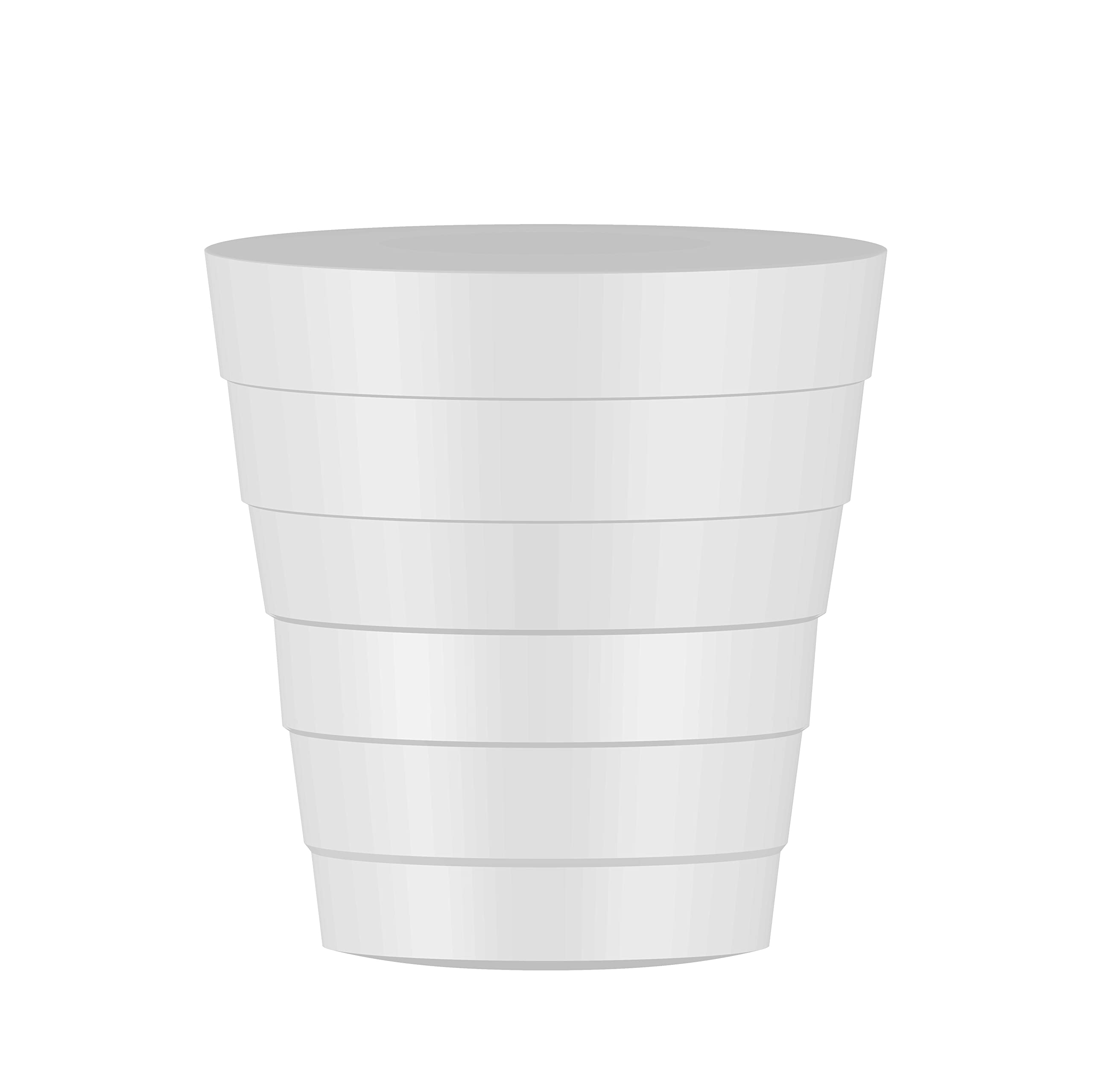 Snapklik.com : Zuvo Plastic Paper Bin 8L - Shatter-Proof Waste Basket ...