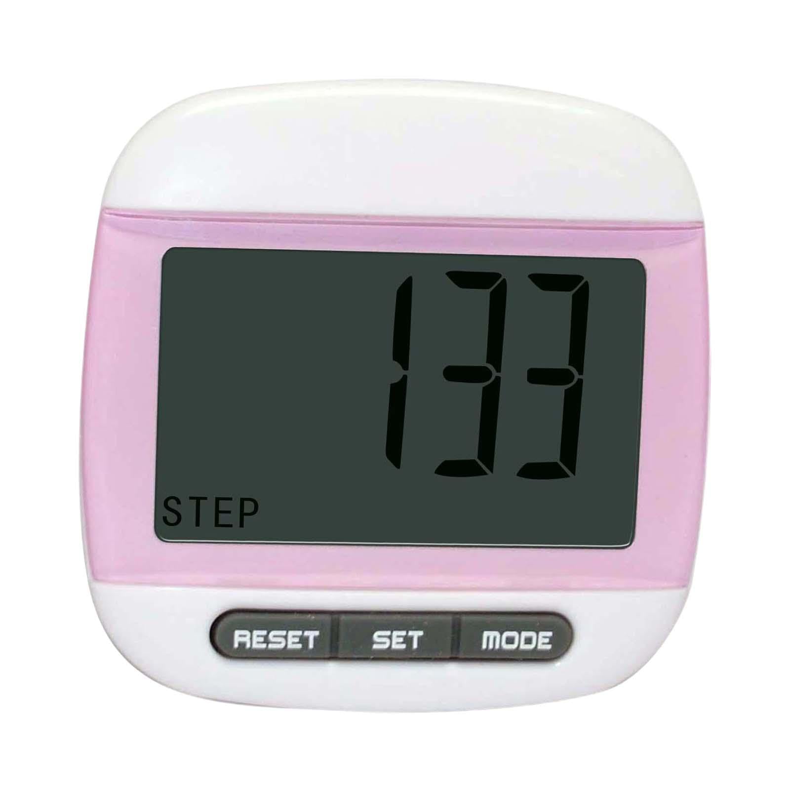 Amazon.com: Pedometer for Walking Accurate Step Counter Simple Clip on ...