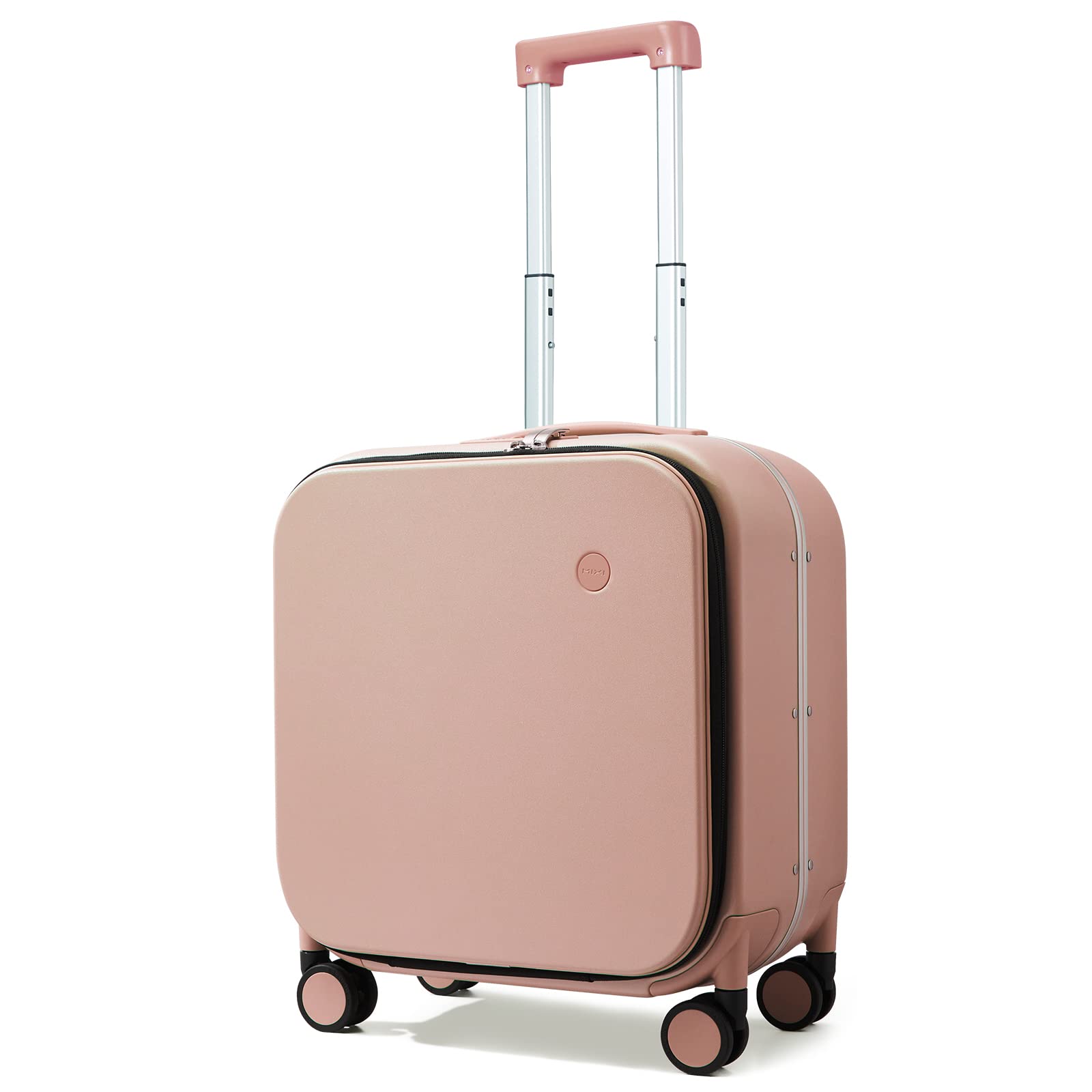 Carry On Luggage, 18” Suitcase with Front Laptop Pocket, Travel Luggage ...