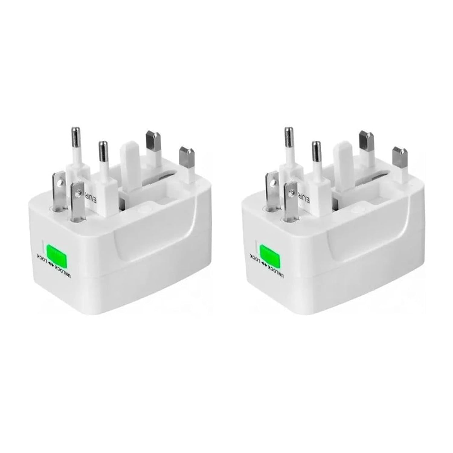 Amazon.com: 2PCS Travel Plug Adapter, Worldwide Power Conversion Plug ...