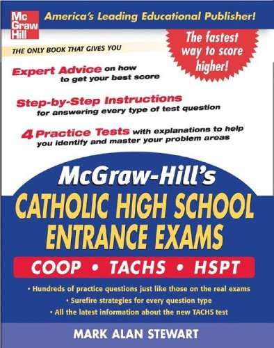 Amazon.com: McGraw-Hill's Catholic High School Entrance Exams (McGraw ...