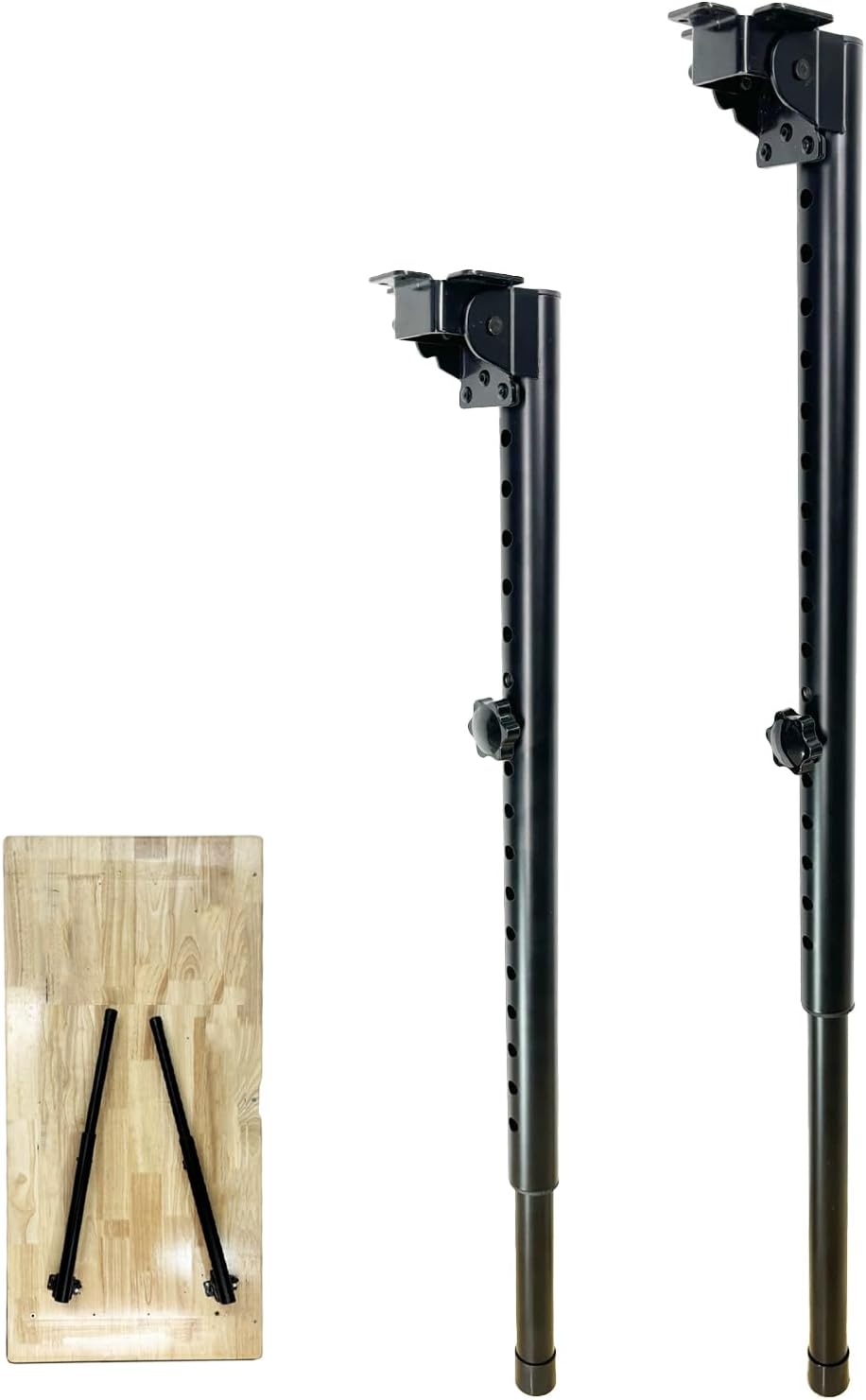 Amazon.com: (Pack of 4) Folding Stands - Self-Locking Hinged Leg ...