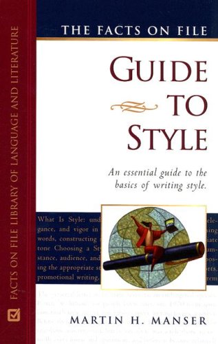 Buy The Facts on File Guide to Style (Facts on File Writer's Library ...