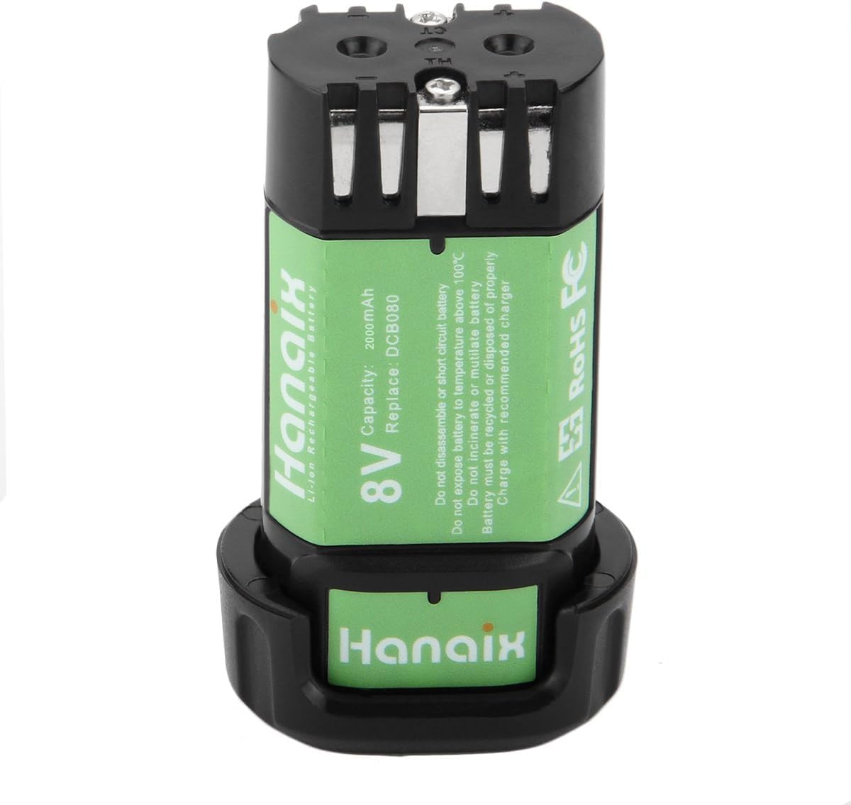 Amazon.com: 8V MAX Replacement Battery for DCB080 DCF680N1 DW4390 ...