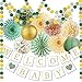 Amazon.com: Sage Green Baby Shower Decorations Welcome Baby Banner ...