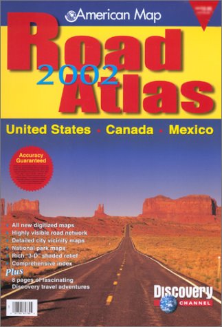 Road Atlas 2002: United States, Canada, Mexico: American Map ...