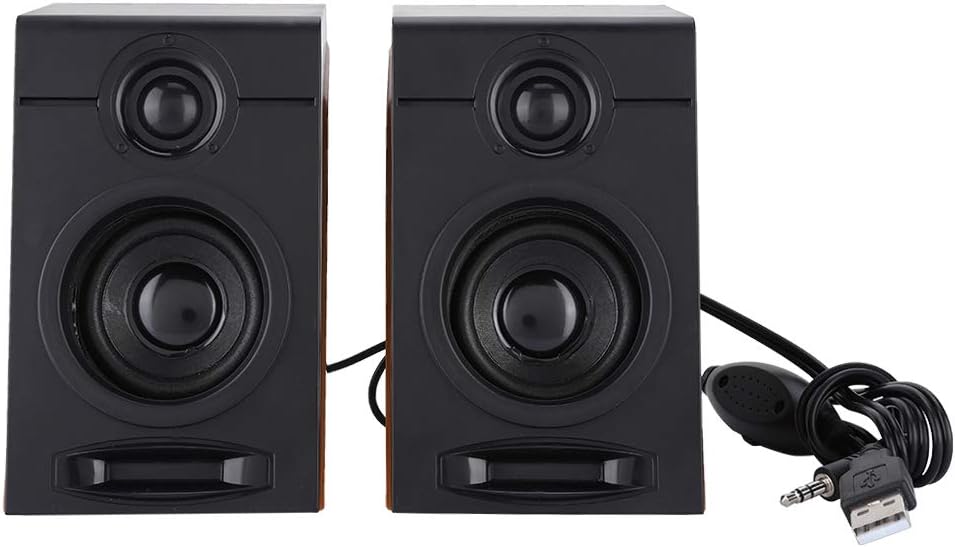 Amazon.com: Wendry Computer Speakers, Heavy Bass Computer Speakers HiFi ...