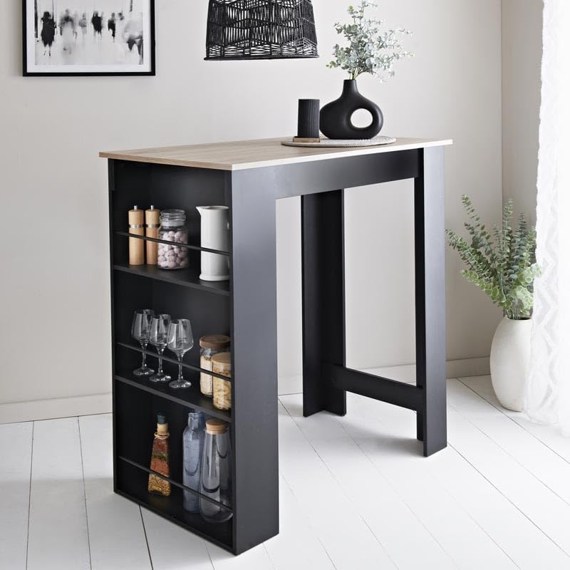 spot on dealz® Kitchen Island Free Standing Bar Table Hallway Living ...