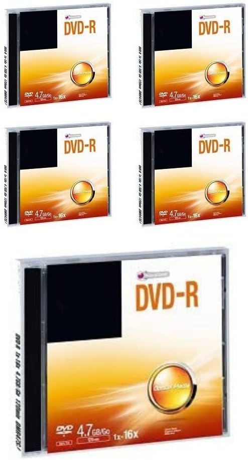 SAIKRITI ART-Premium Branded Blank DVD-R 4.7 GB 16X Speed Professional ...