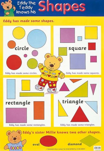 Amazon | Eddy the Teddy Knows His Shapes | Math