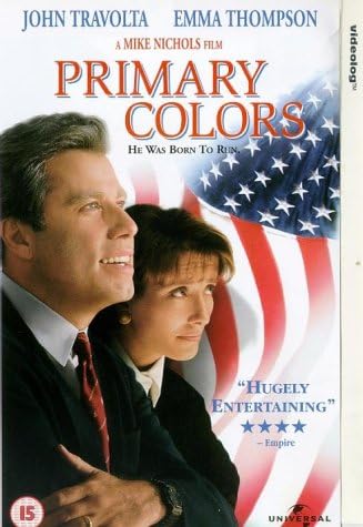 Primary Colors [VHS] : John Travolta, Emma Thompson, Kathy Bates ...