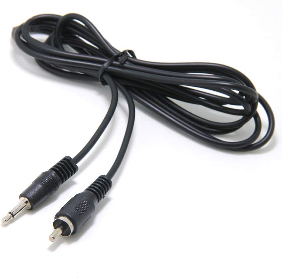 Ancable 2-Pack 6-Feet RCA Male to 3.5mm 1/8" Monaural Mini Mono Male ...