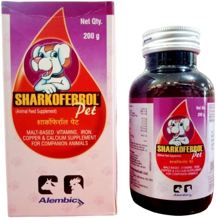 SHARKOFERROL PET Malt Based Vitamins Iron & Calcium