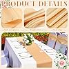 Amazon.com: Bencailor Satin Table Runner Bulk 12 x 108 Inch Long Table ...