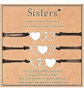 Amazon.com: DAPUBO Friendship Bracelets for 3, Trio Bracelets for Best ...