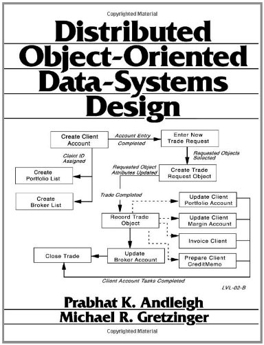 Distributed Object Oriented Data Systems Design Andleigh Prabhat K 9780131749139