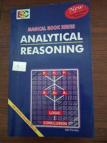 Analytical Reasoning by MK Pandey