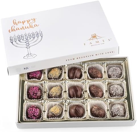 Amazon.com : Kosher Hanukkah Chocolate Gift Box - Limited Edition Chanukah Candy for Gifting ...