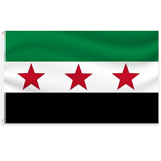 Syria Flag, Syria Green Flag, Free Syria Flag Syrian Revolution Flag ...