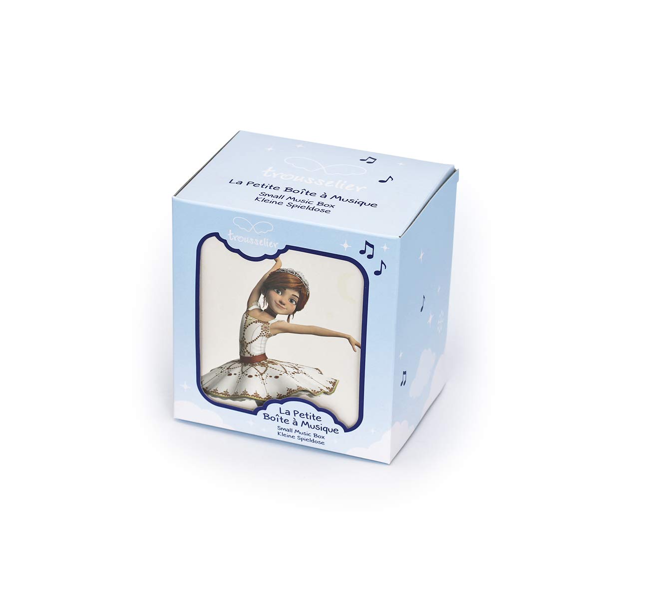 Buy 18-note musical jewellery box made of wood with Félicie, the little ...