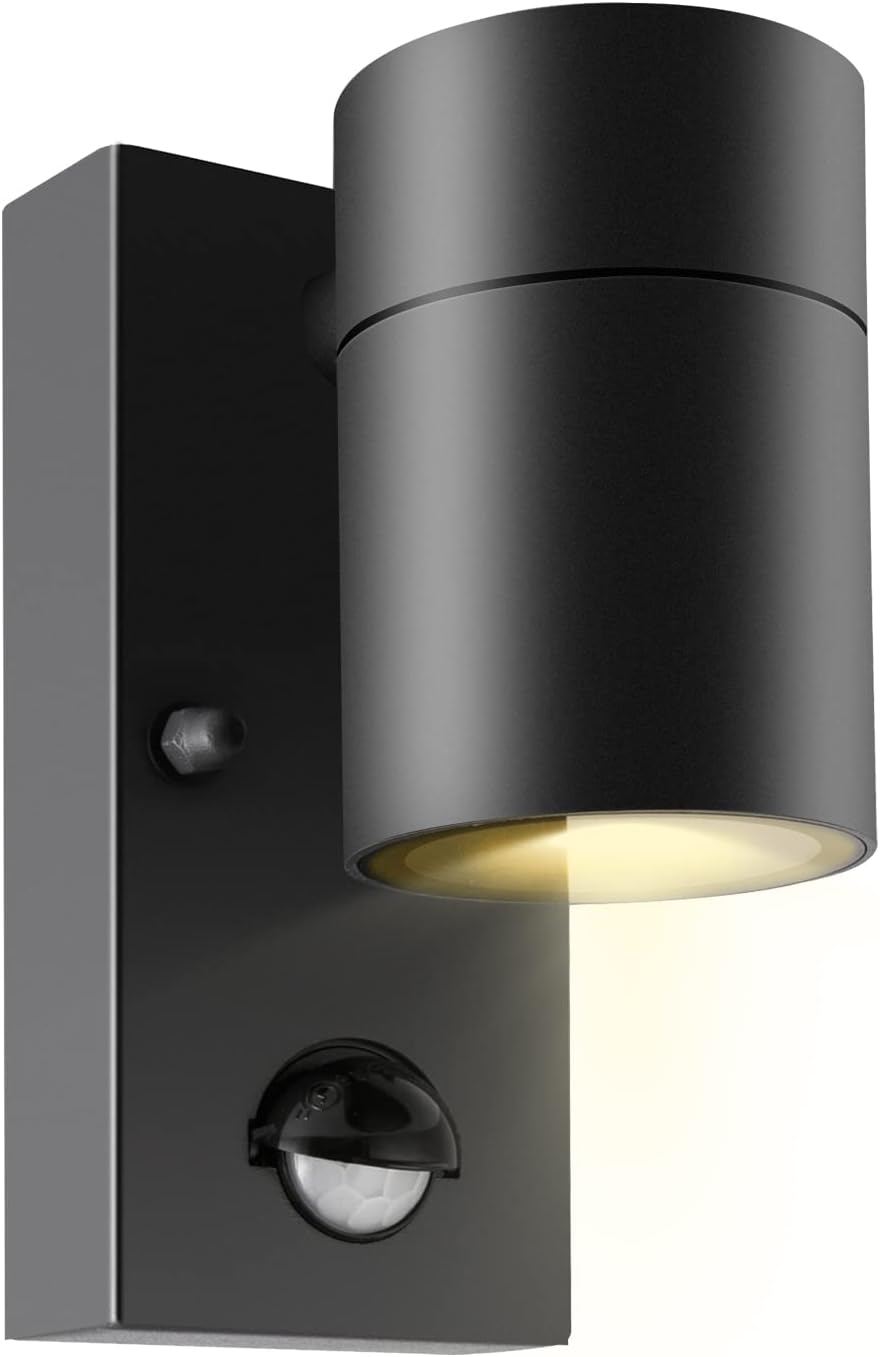 Icarus PIR Outdoor Lights - Security Lights with Motion Sensor - GU10 ...