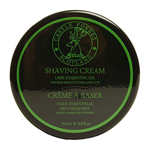 Amazon.com: Castle Forbes Lime Essential Oil Shaving Cream by Castle ...