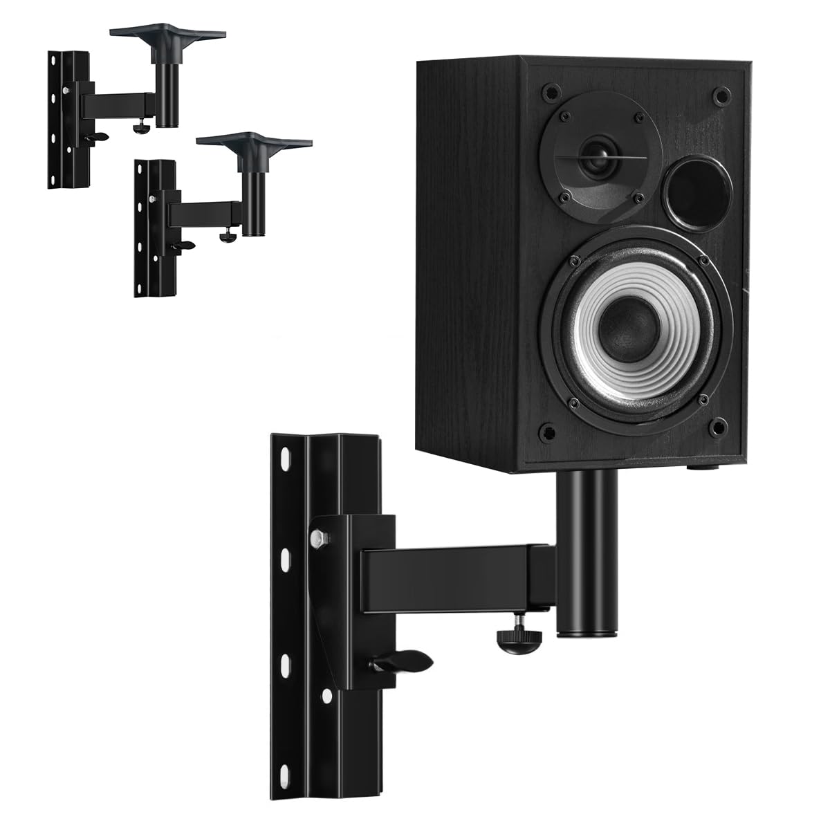 Par de Soportes de Pared para Altavoz Universal 2 Soportes para Sonido ...