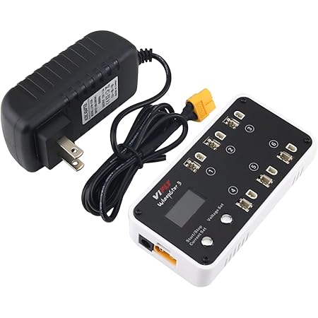 Amazon.com: SoloGood VIFLY WhoopStor 3 V3 Battery Charger 6 Ports 1S ...