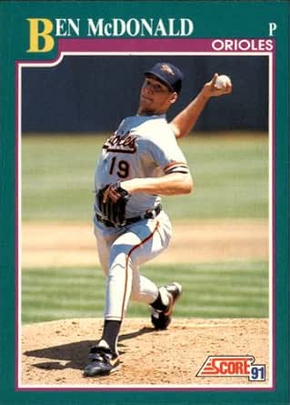 Amazon.com: 1991 Score Baseball Card #645 Ben McDonald : Collectibles ...