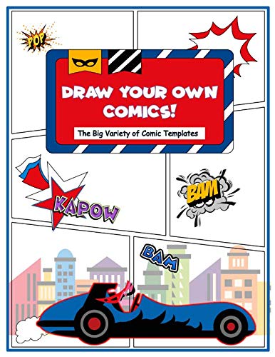 Amazon.com: Draw Your Own Comics!: The Big Variety of Comic Templates ...