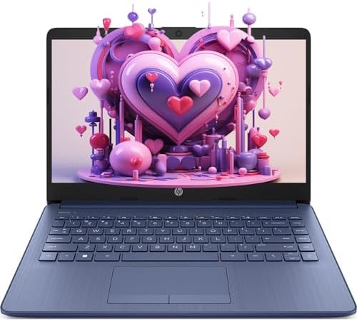 Amazon.com: HP 14-inch HD Thin & Light Laptop,Intel Celeron Quad-Core ...