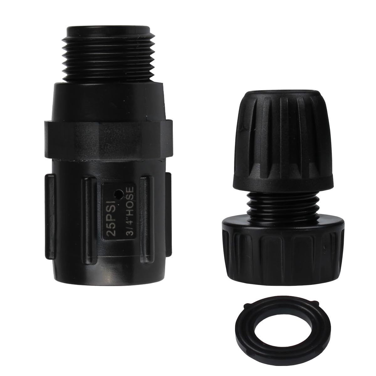 Amazon.com : Drip Irrigation Pressure Regulator 25 PSI, 3/4'' Hose ...