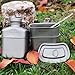 Amazon.com : WolkeTour Titanium Canteen Military Mess Kit with Storage ...