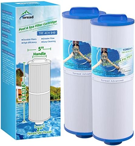 TOREAD 4CH-949 Spa Filter Replaces PWW50L, FIL50-5D13H15FCT-3, Filbur ...