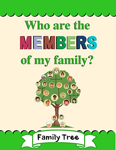 Amazon.co.jp: Who are the members of my family? Family Tree ...