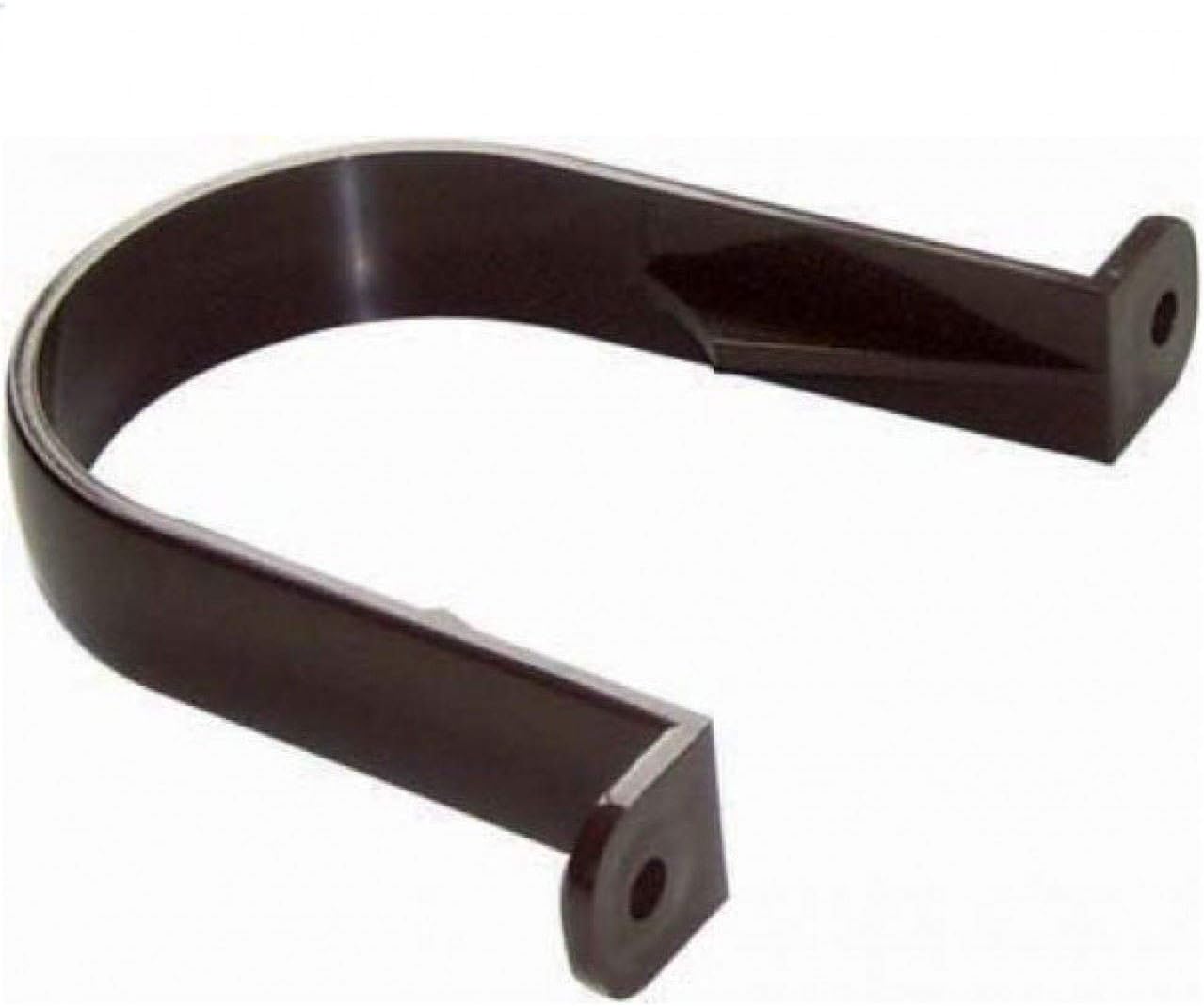 FLOPLAST 68mm Round Gutter Pipe Clip – Brown – Bag of 2 – BigaMart
