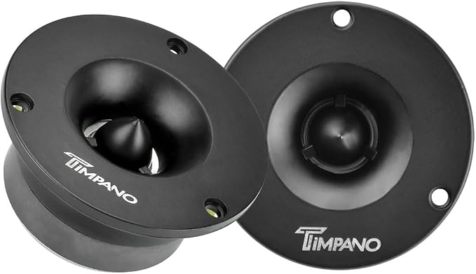 Amazon.com: Timpano TPT-ST3 3.75 Inch Super Tweeter Black, 4 Ohm, 500 ...