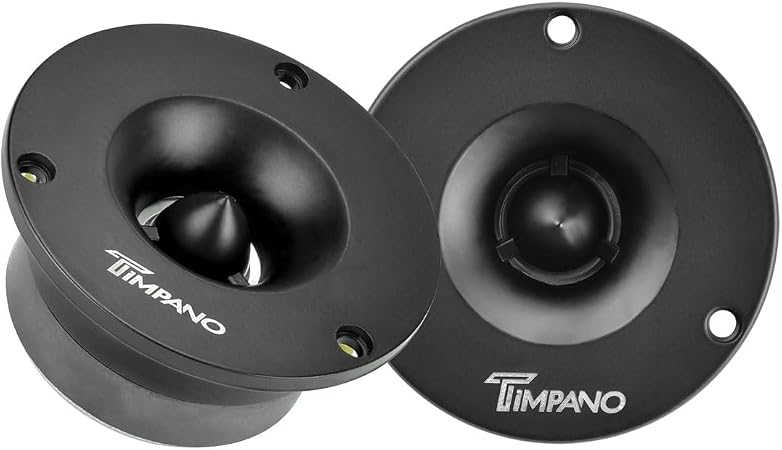 Amazon.com: Timpano TPT-ST3 3.75 Inch Super Tweeter Black, 4 Ohm, 500 ...