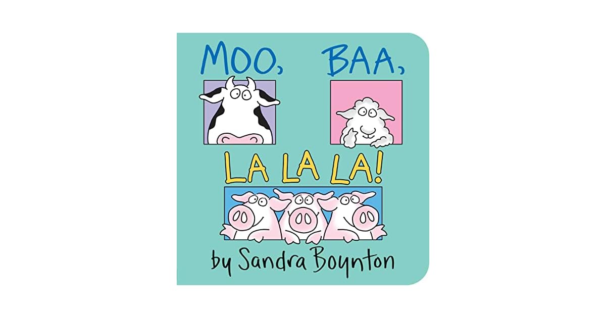 Moo, Baa, La La La! Children's Board Book only $2.77 | eDealinfo.com