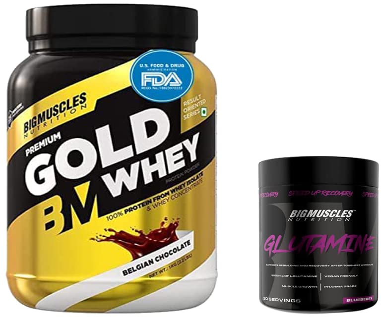 Buy Bigmuscles Tion Premium Gold Whey 1kg Whey Protein Isolate Blend 9147