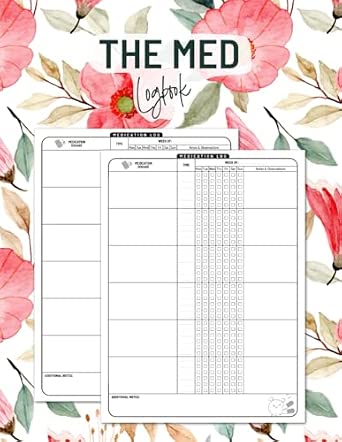 The Med Logbook: 2-Year Simple Medication Tracker: & Medical Publishing ...