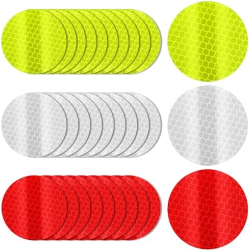 Amazon.com: 30Pcs Warning Reflective Stickers Reflective Tape Safety ...