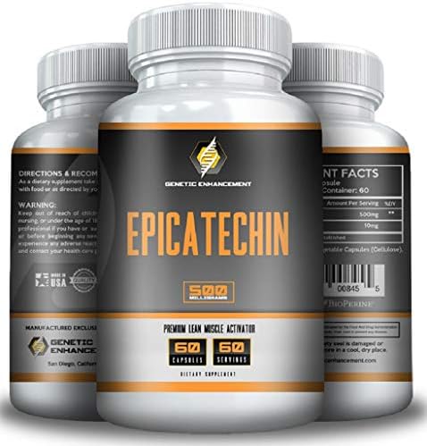 Amazon.com: Genetic Enhancement EPICATECHIN - 500MGs Per Serving - 60 ...