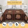 Amazon.com: Boho Throw Blanket for Bed with Tassels,100% Cotton Ultra ...
